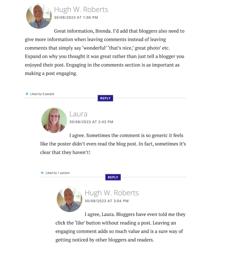 Is it no longer trendy to leave blog comments because readers only want ...
